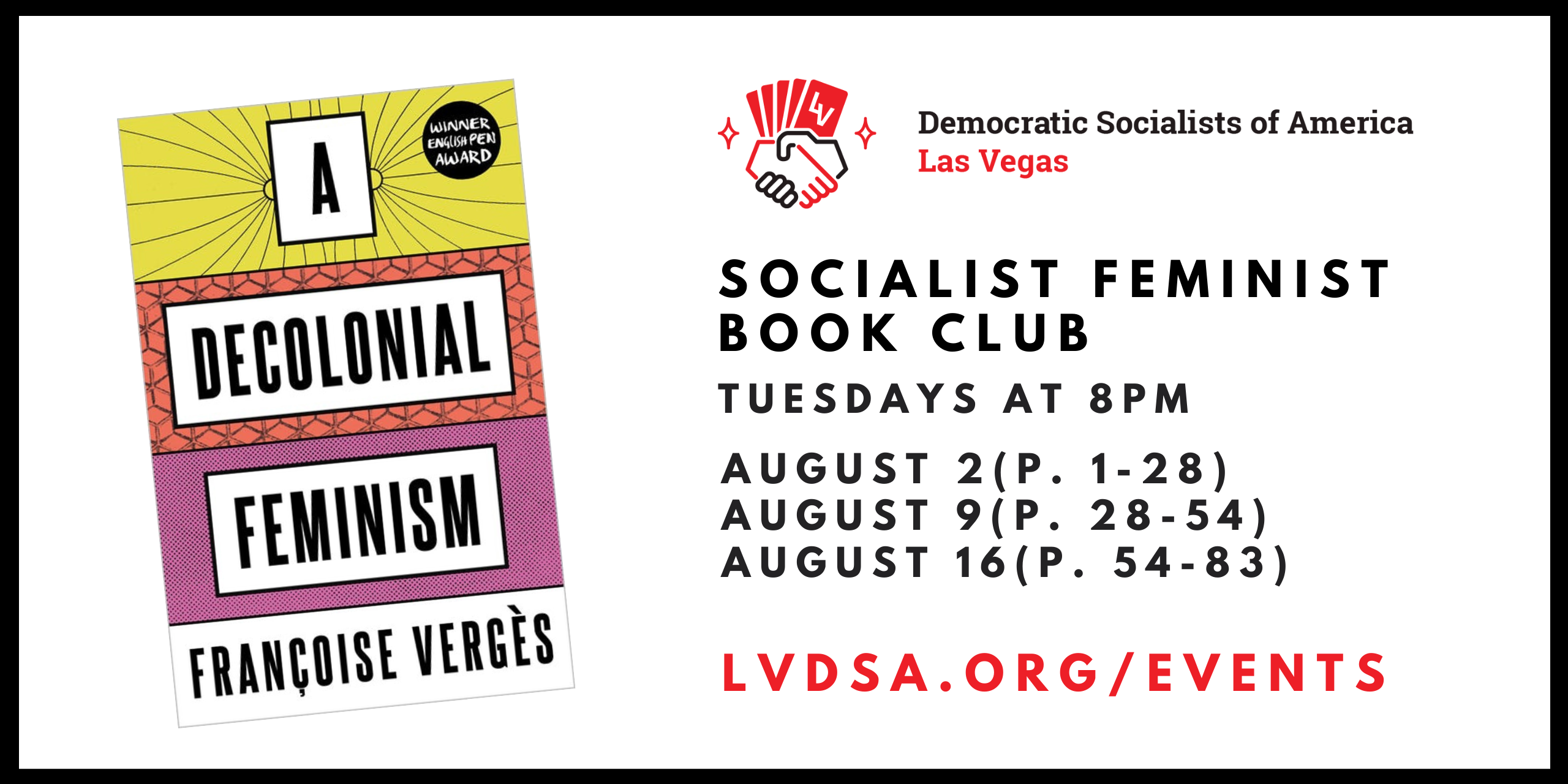 A Decolonial-Feminism by Françoise Vergès - Las Vegas DSA