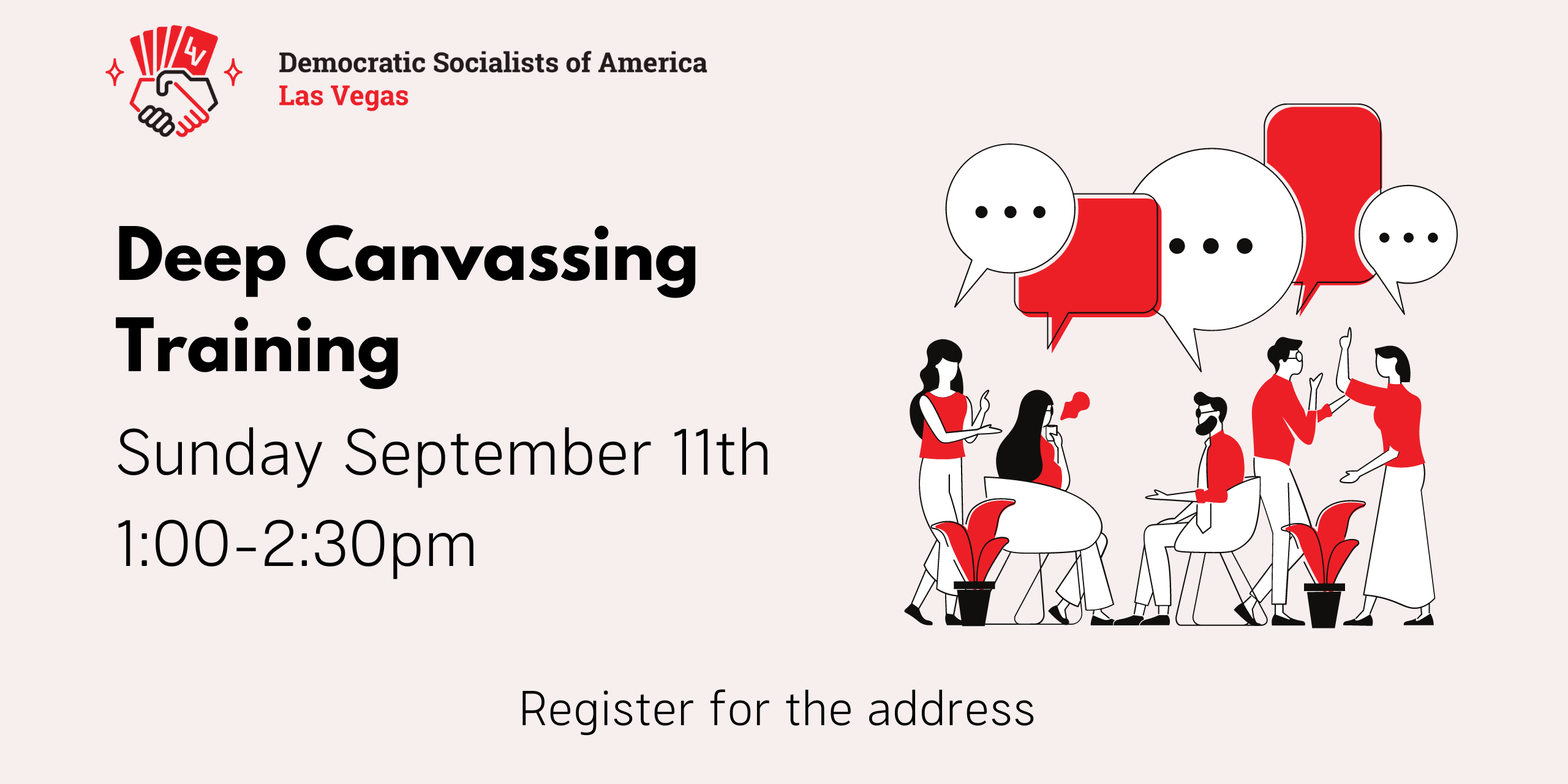 Deep Canvassing Training - Las Vegas DSA