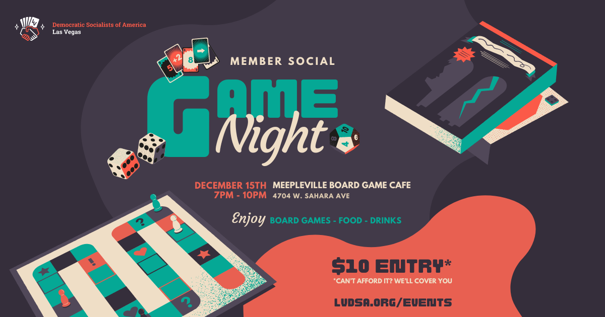 Member Social: Game Night - Las Vegas DSA