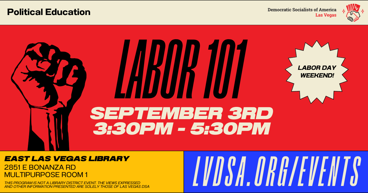 Labor 101 - Las Vegas DSA