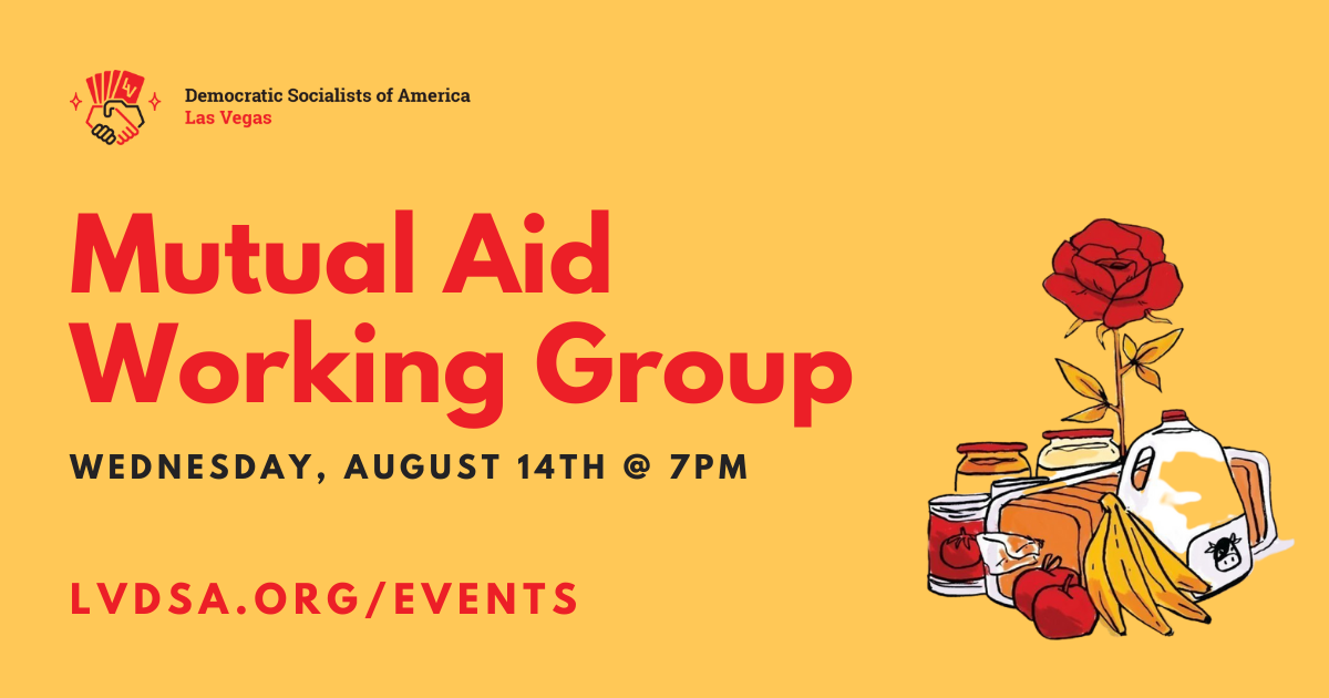 Mutual Aid Working Group Meeting - Las Vegas DSA