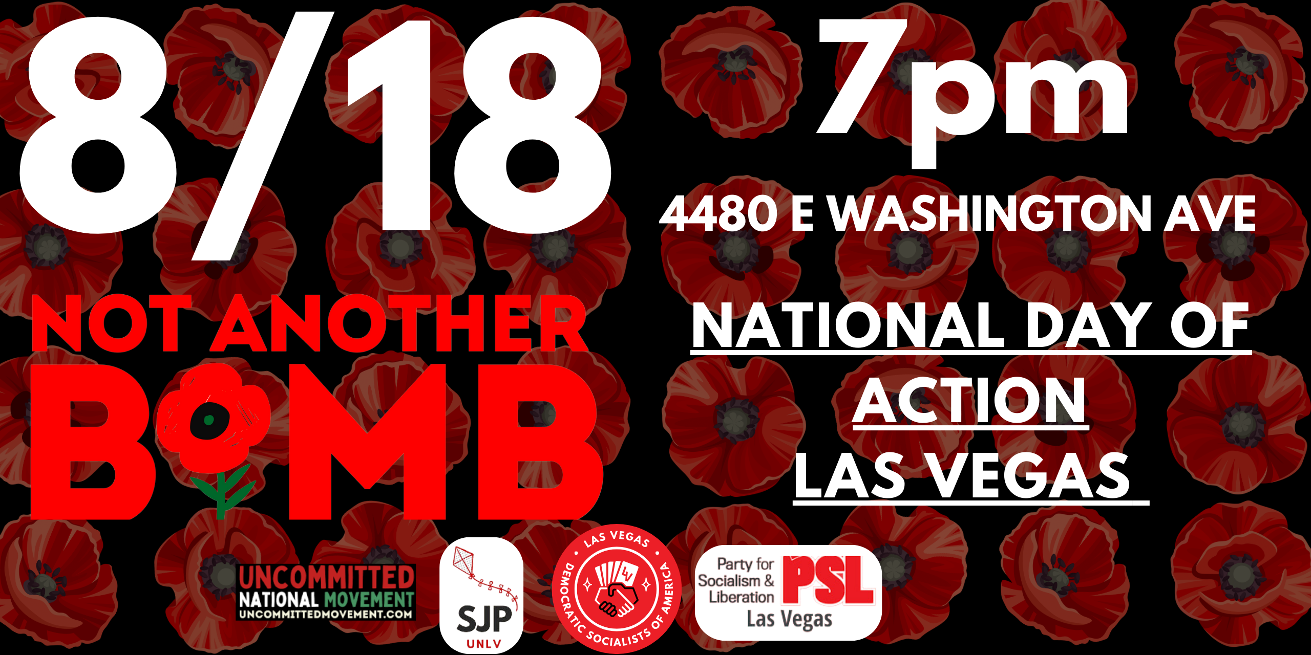Not Another Bomb Day of Action - Las Vegas DSA